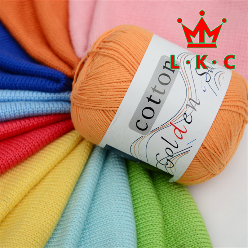 AC01 🇲🇾Readystock🇲🇾 Benang Kait 现货 Golden Sun 100% Cotton Yarn 纯棉线 Pure ...