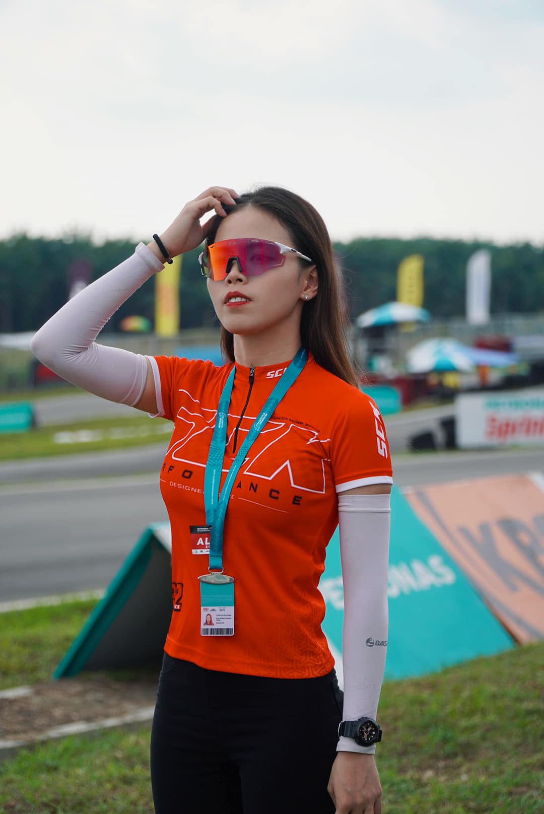 SCK RACING Sublimation Collar Knitted Short Sleeve Jersey Shirt x SCK ...