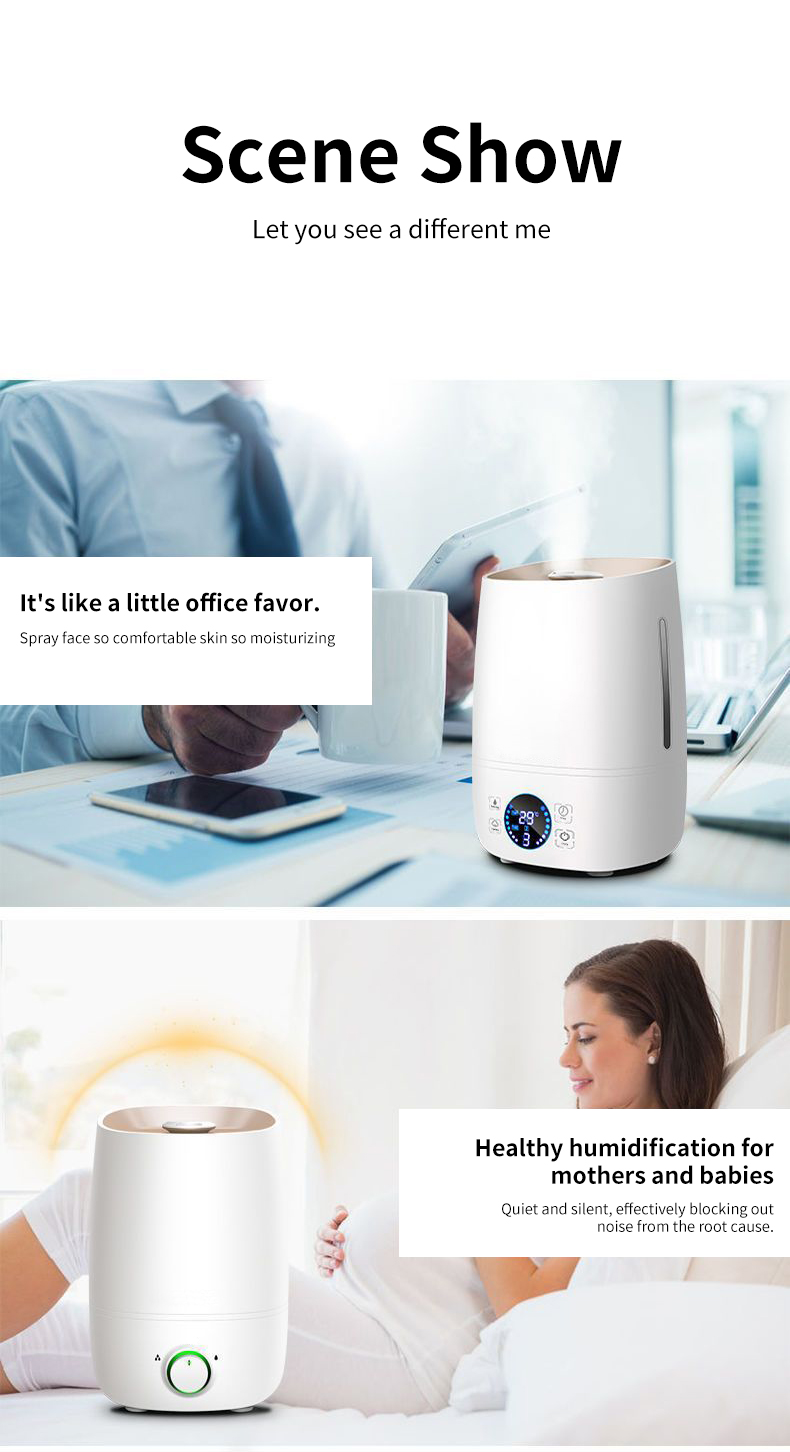 ONEHOME 4L Air Humidifier Purifier Diffuser Home Mist Maker Aroma ...