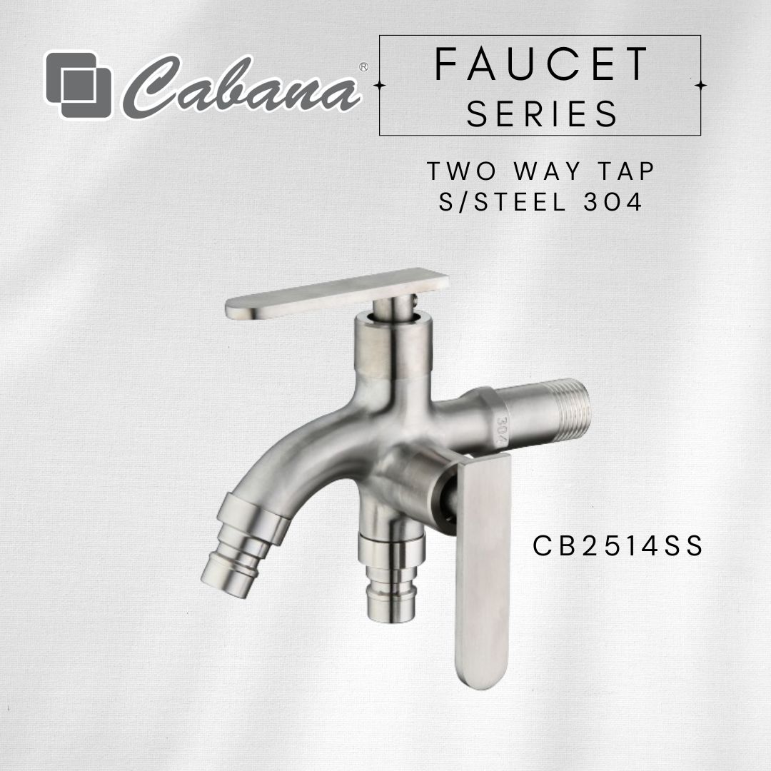 CABANA Bathroom Stainless Steel 304 Angle Valve/Wall Mounted Hose Bib ...