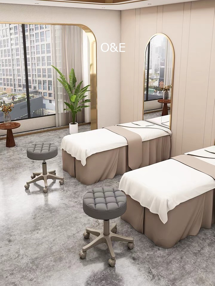 [Ready Stock Fast Post]Hair Salon Round Chair Ajustable Chair Kerusi ...