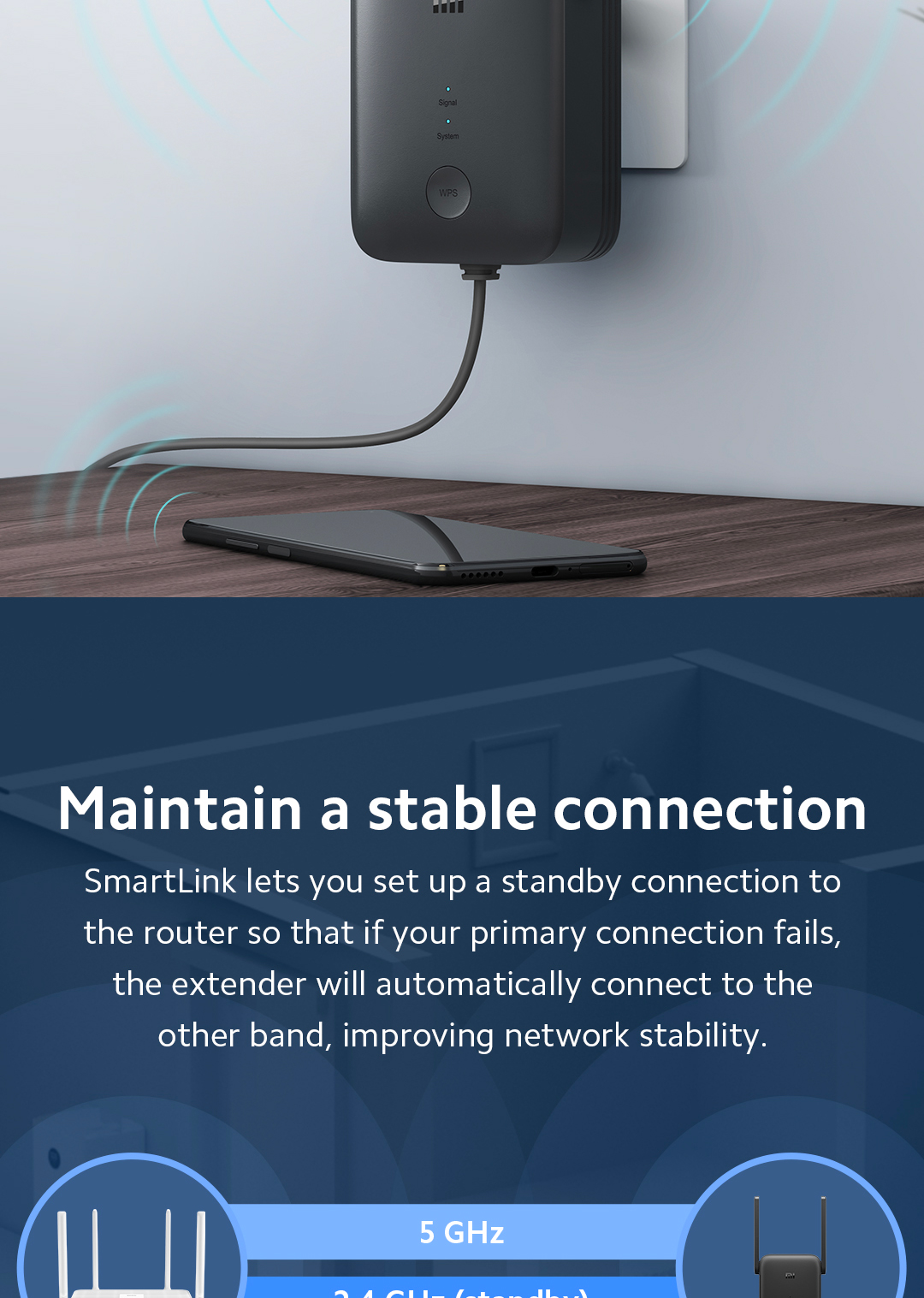 Xiaomi Mi WiFi Range Extender AC1200 | Shopee Malaysia