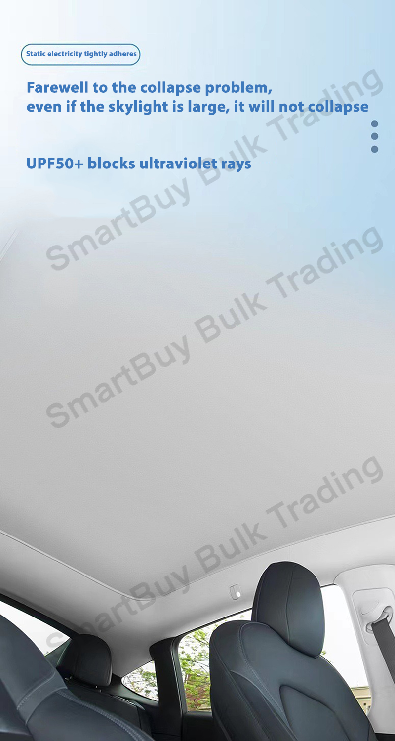 Car Panoramic Sunroof Sunshade Heat Insulation and UV Protection Screen ...