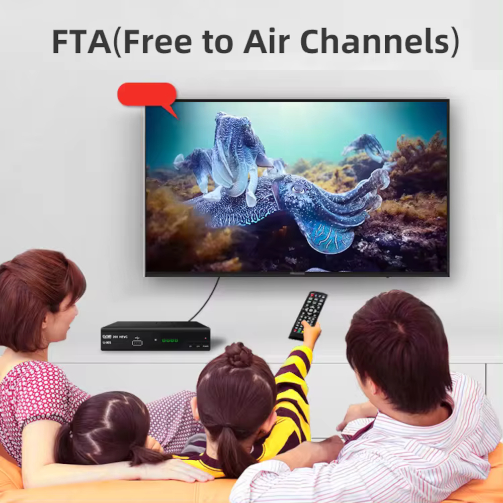 DVB T2 Remote Control DVBT2 DVB-T HD DTV Digital TV Receiver UHF Tuner ...
