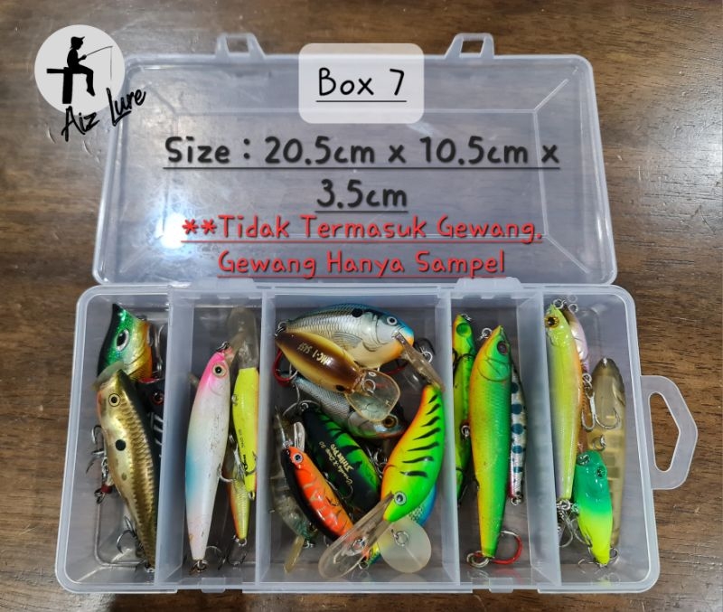 Lure Box / Box Pancing / Bekas Gewang / Fishing lure Box / Gewang Hanya ...