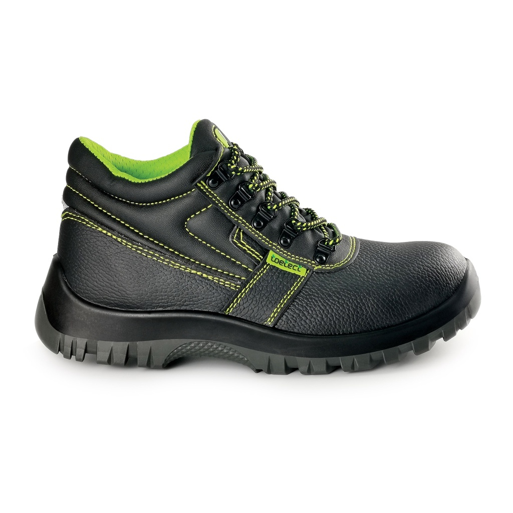 Toetect Men Mid Cut with Shoelace Safety Shoes TOE-SR1004 | Shopee Malaysia