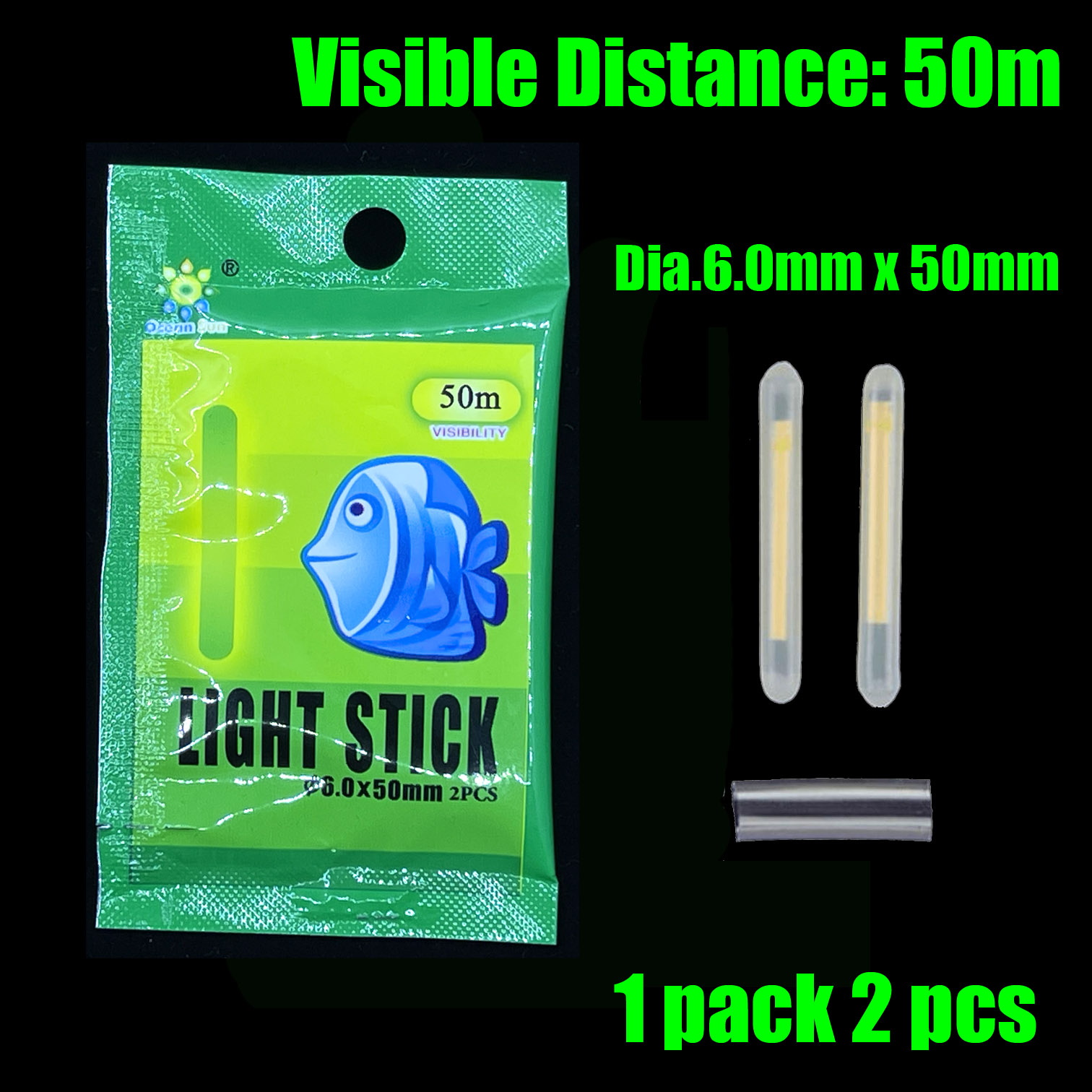 Light Stick 20m 30m 35m 50m 100m Long Lasting Lampu Pelampung Luminous ...