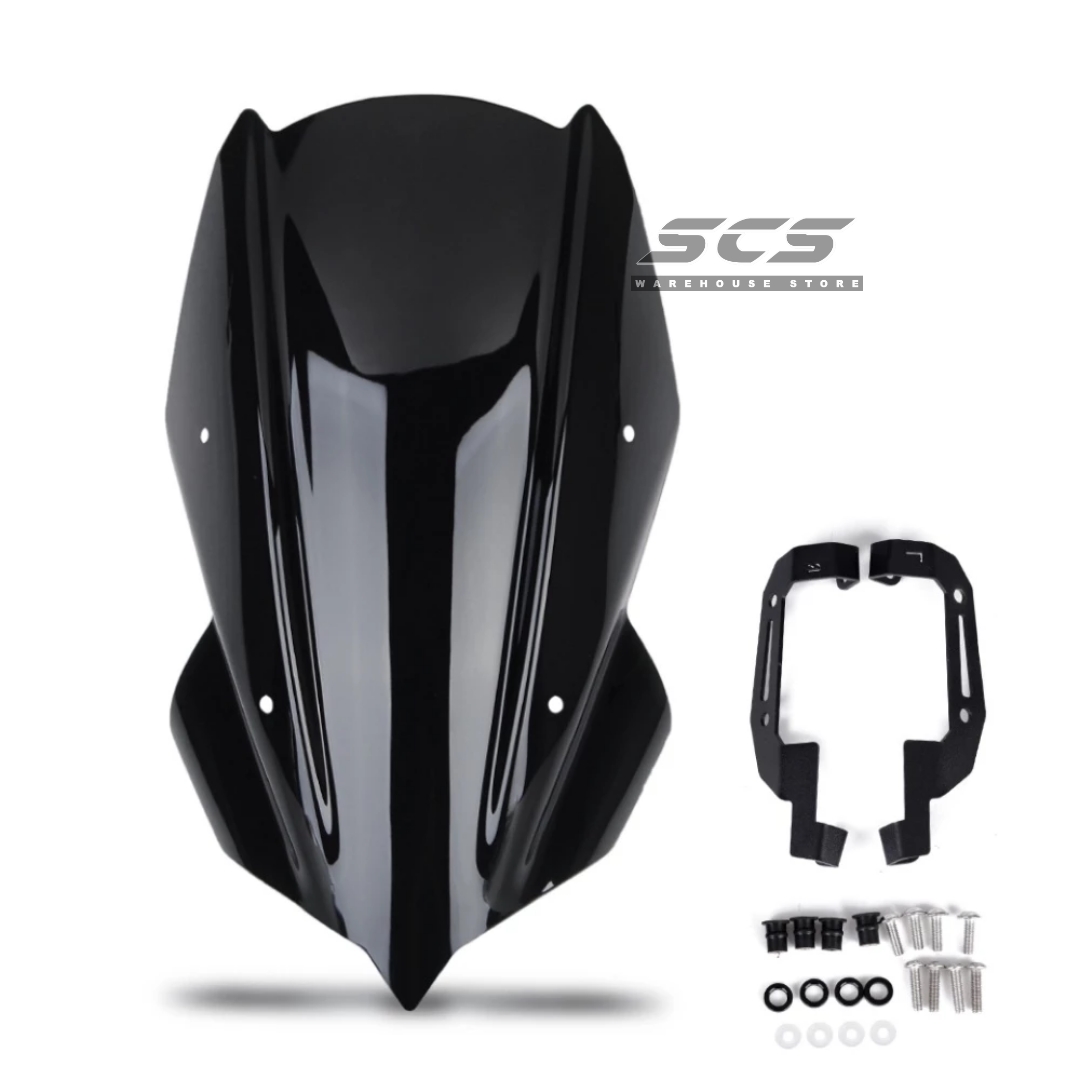 Visor Windshield Modenas Kawasaki Z250 V2 Z400 2019 - 2024 Ninja 250 ...