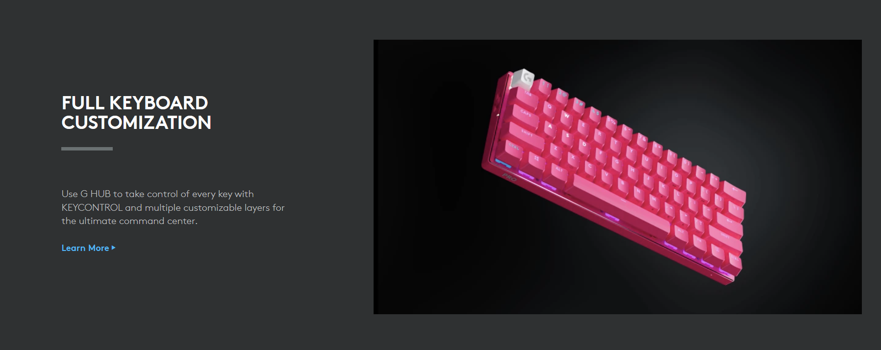 Logitech G PRO X60 Lightspeed Wireless Gaming Keyboard, LIGHTSYNC RGB ...