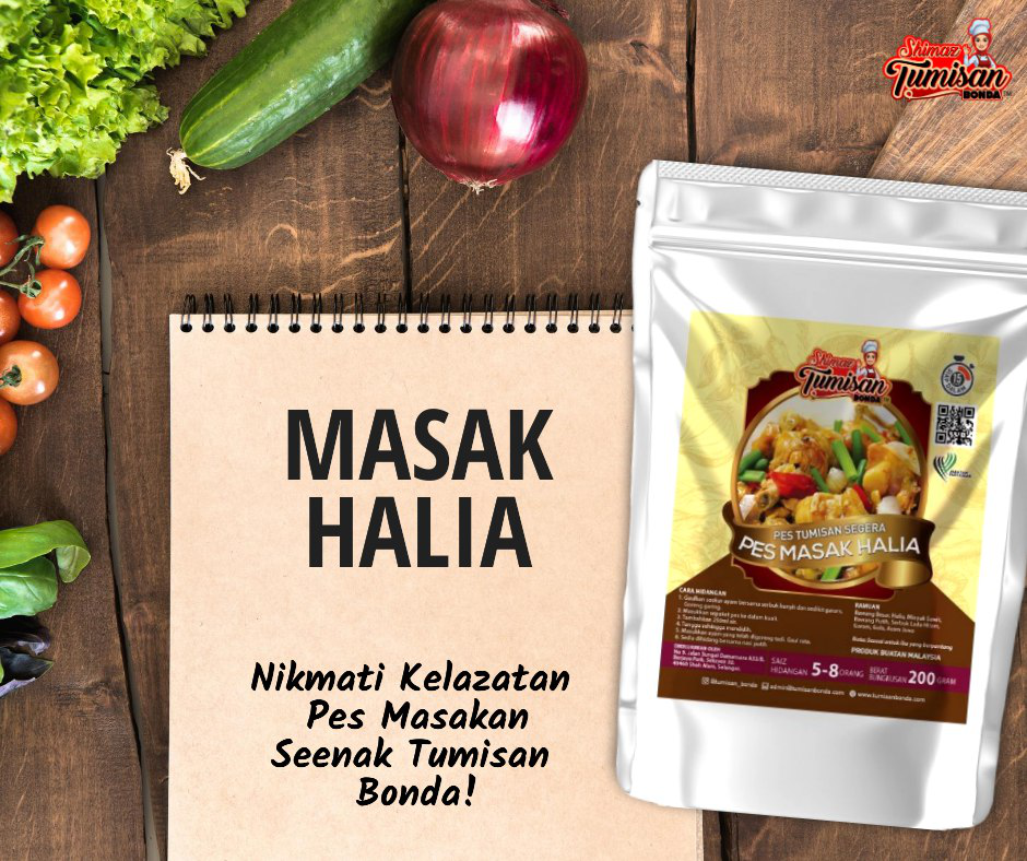 Pes Masak Halia Tumisan Bonda (Boleh masak 1ekor ayam / 1kg daging ...