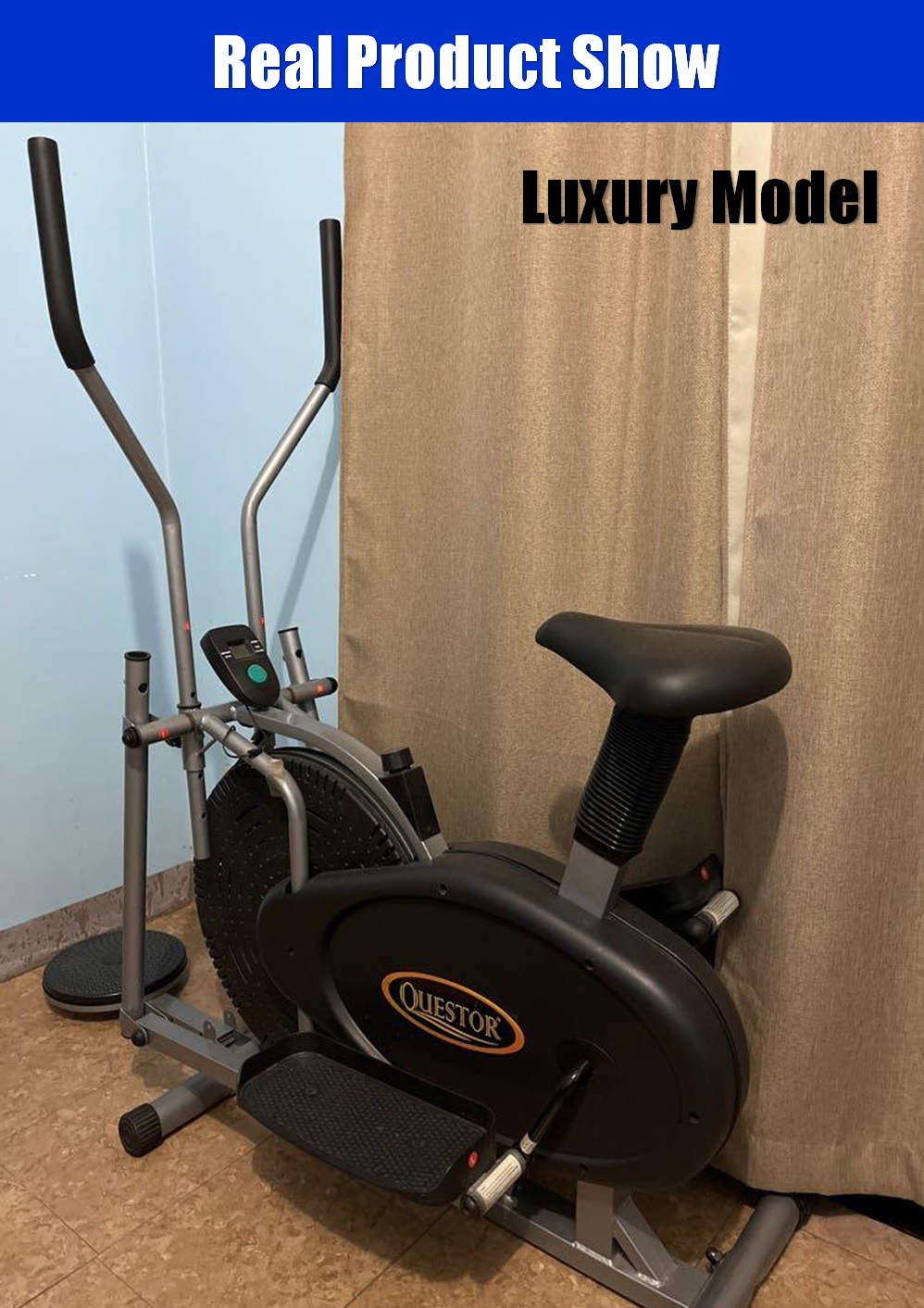 ADSports Orbitrac 8.2A Elliptical Cross Trainer Twister Exercise LCD ...