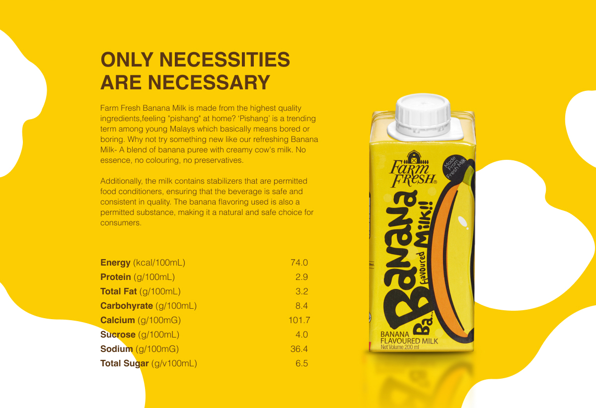 Farm Fresh UHT Banana Milk 125ml x 32 Packs | Shopee Malaysia