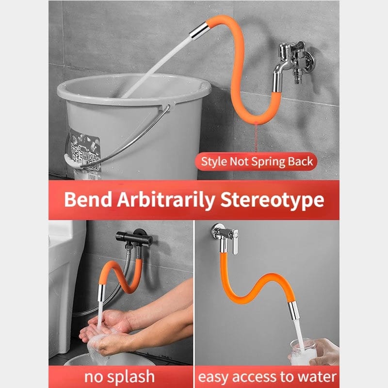 1pc Faucet Extension Tube Extender Universal Water Pipe Anti-Splash for ...