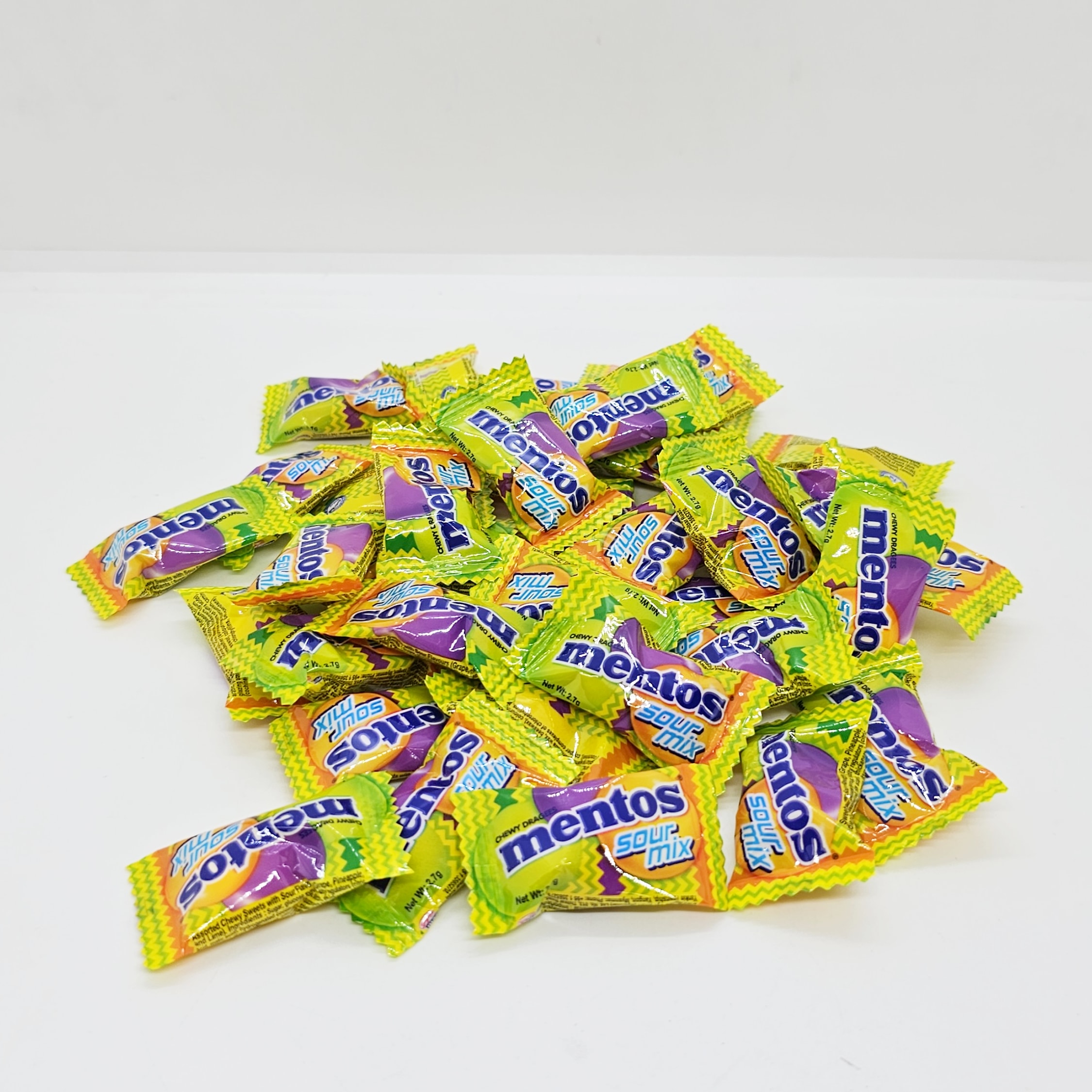 Mentos Mint Grape Fruit Sour Mix & MIX All Chewy Dragees (50 / 100 ...