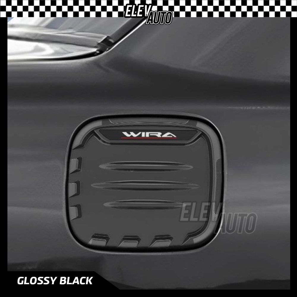 Proton Wira Fuel Cap Cover Gas Tank Trim Accessories Carbon Chrome ...