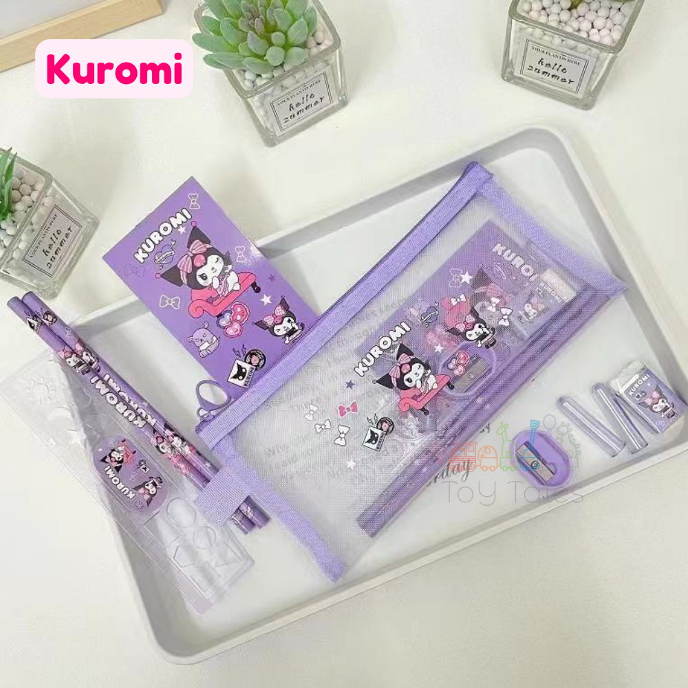 ToyTales 🍭 KUROMI STATIONERY SET 🍭 Barang Sekolah Cute Alat Tulis ...