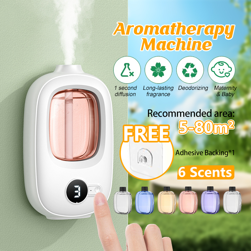 🌸Wireless Aroma Diffuser Essential Oil Digital Display Mist Aroma ...