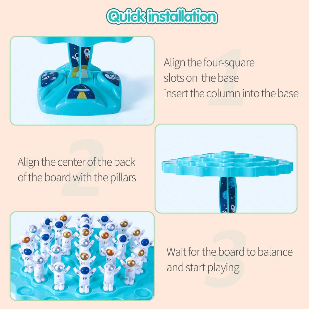 Frog Balance Tree Montessori Math Toy Balance Board Games For Kids ...