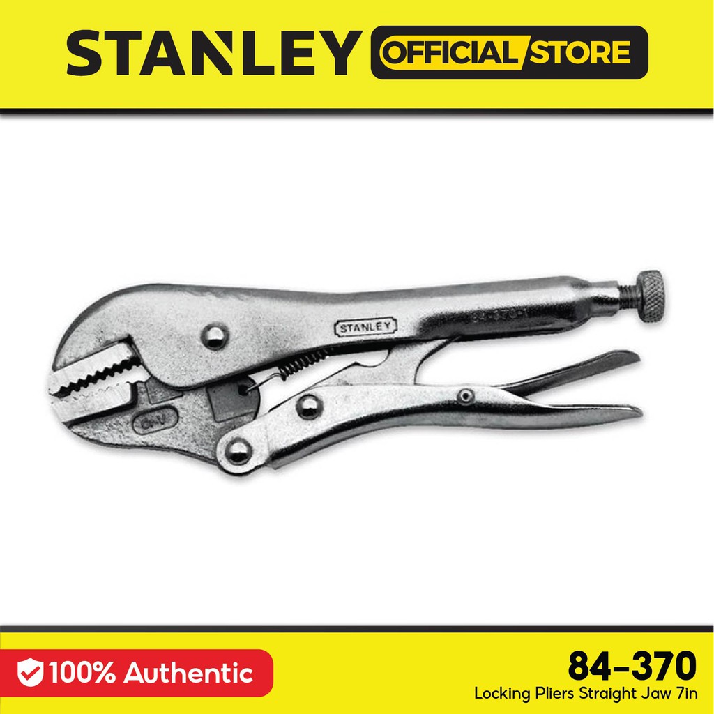 STANLEY Locking Pliers 84-367-1-S | 5 INCH | 84-368-1-S | Curved | 7 ...