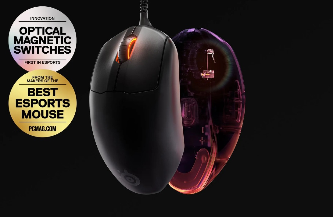 SteelSeries PRIME WIRELESSS / Wired Precision Esports Gaming Mouse Mice ...