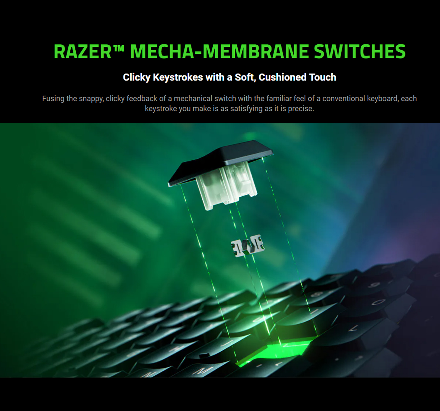 Razer Ornata V3 Tenkeyless / TKL Low-Profile Gaming Mechanical Membrane ...