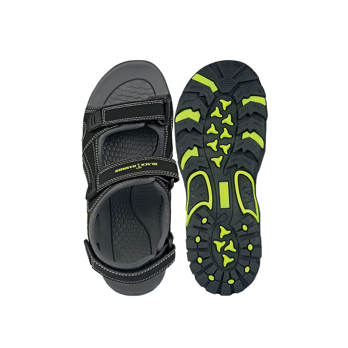 Black Hammer Men Walking Sandals YSE-26025 | Shopee Malaysia