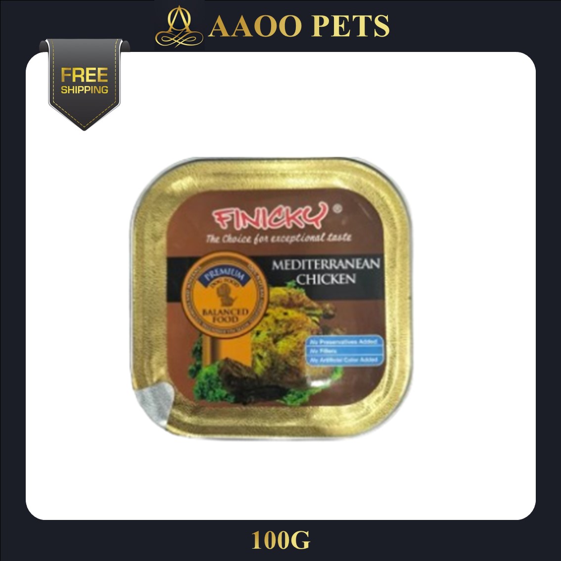 Finicky Premium Dog Can Food 100g (Veal , Chicken , Beef) | Shopee Malaysia