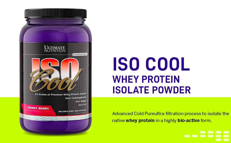 [ CLEARANCE EXP 06/26 ] Ultimate Nutrition Iso Cool 5lbs ( 0 Sugar 0 ...