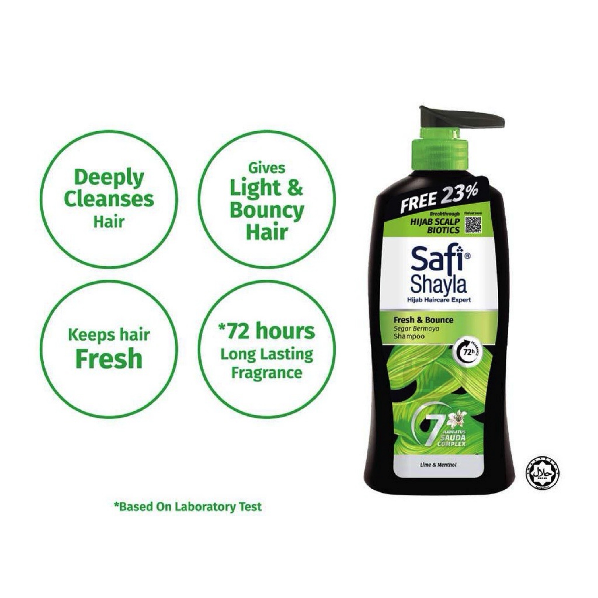 SAFI SHAYLA Shampoo 640g / 320g (Hair Fall Control/Smooth & Manageable ...