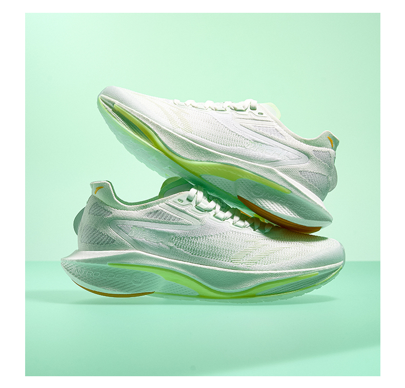 ANTA Women MACH 4 PRO Running Shoes 1224B5584-2- Paper White/ Light ...