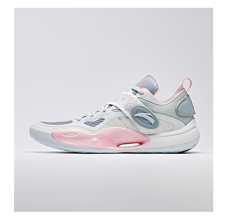 ANTA Men Splash 6 Basketball Shoes 1124B1108-3- Paper White/Cloud Grey ...