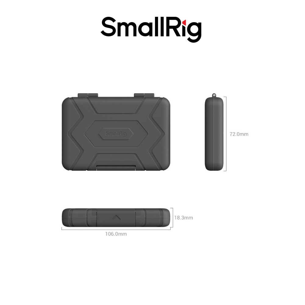 SmallRig Memory Card Case SD Card Holder Memory Card Holder Case 15 ...