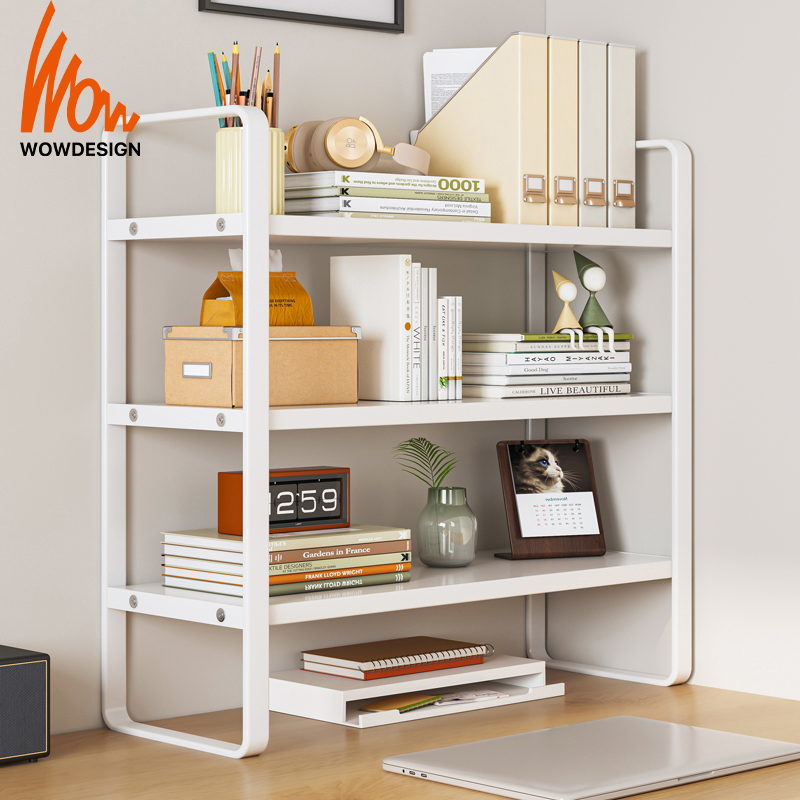 Desk Organizer Desktop Rack Book Rack Magazine Document Table Book ...