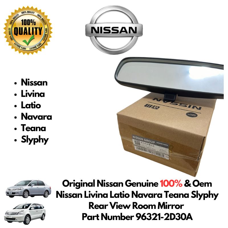 Original Nissan Genuine 100% & Oem Nissan Livina Latio Navara Teana ...