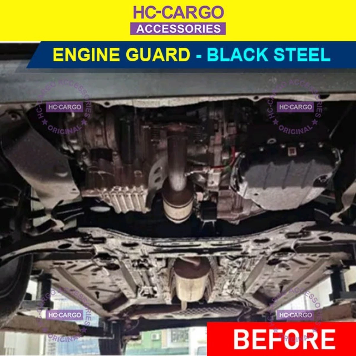 Perodua Alza Toyota Veloz 2022 - 2024 Metal Steel Shield Engine Under ...
