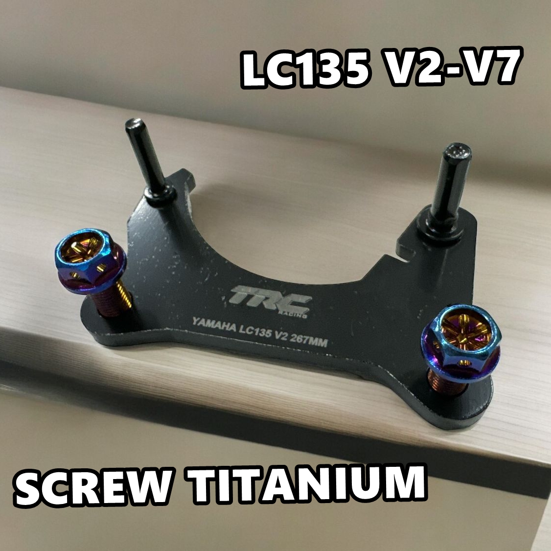 Bracket pump caliper 267mm y15 y15zr lc135 v2-V7 pnp disc 125 trc ...
