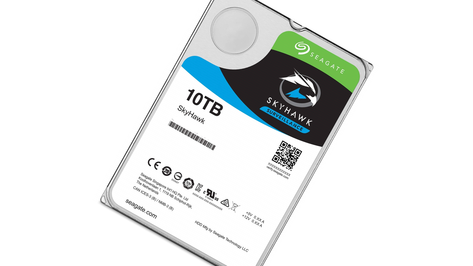 Seagate Skyhawk 10TB 10 TB Surveillance Security Hard Disk HDD Drive ...