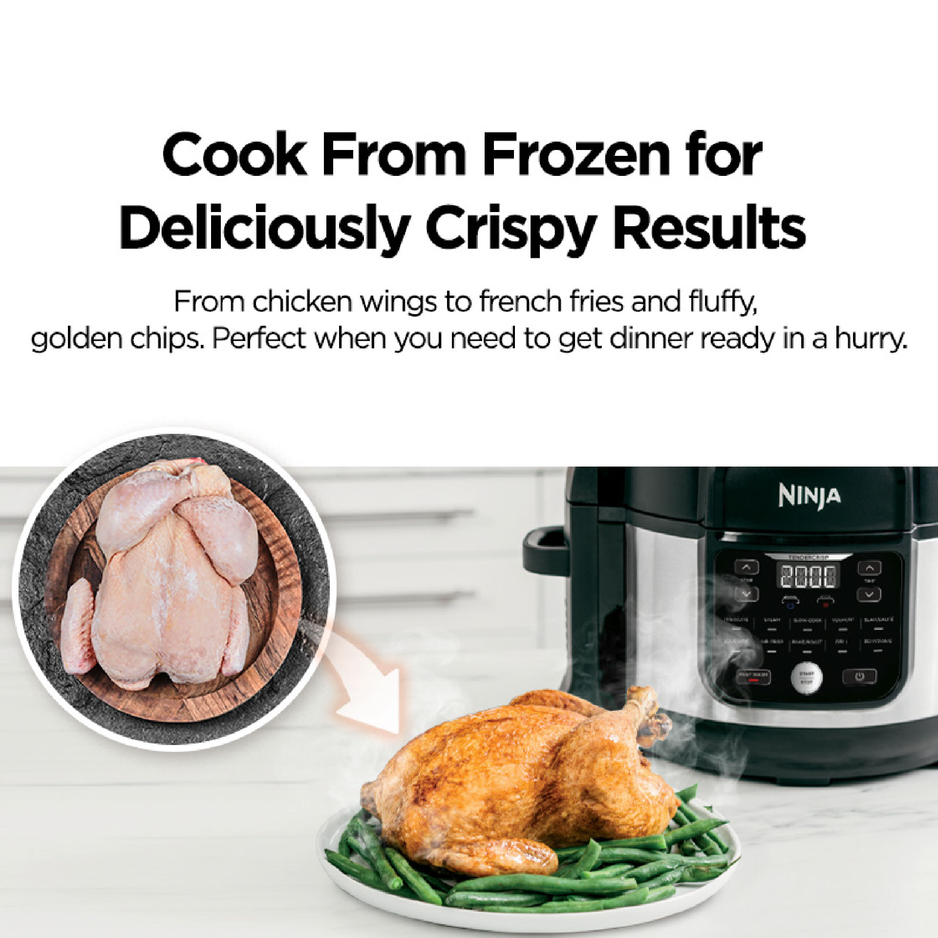 Ninja Foodi 11 in 1 Multi Cooker 6L, Pressure cook, Bake, Roast ...