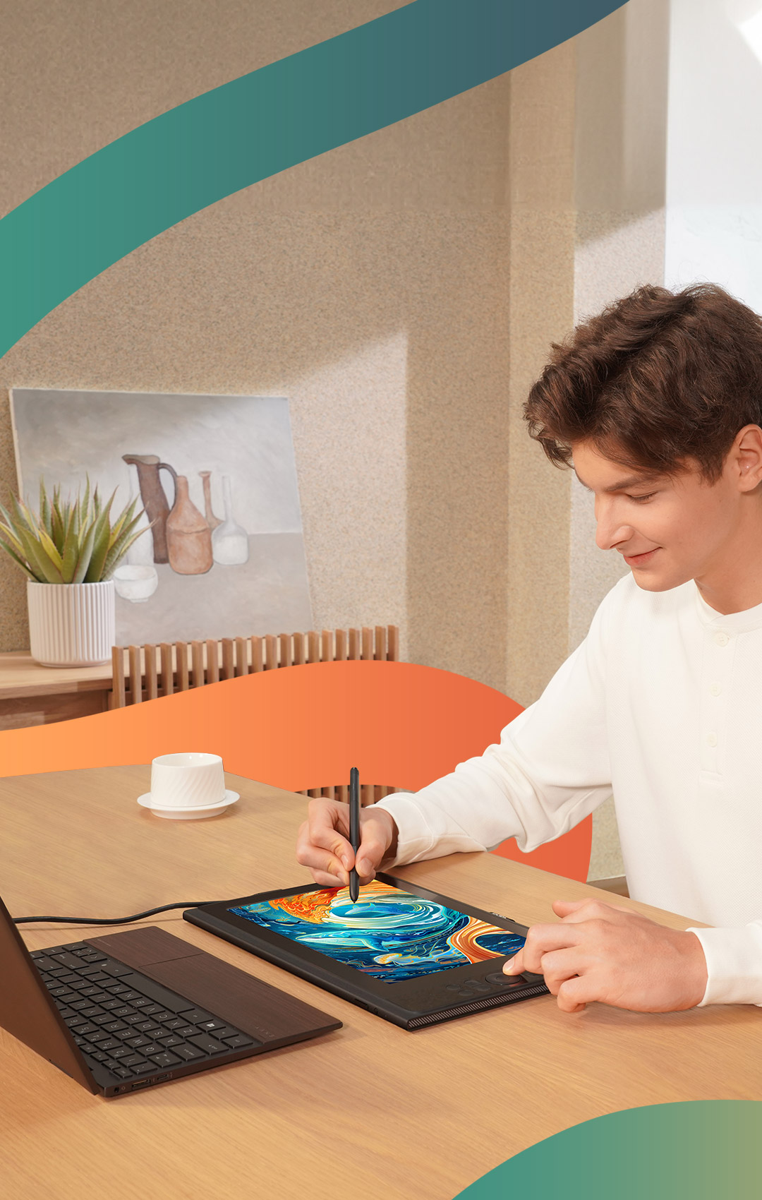Ugee UE12 Plus / UGEE UE12P 147% sRGB 11.9 inch Drawing Tablet with ...