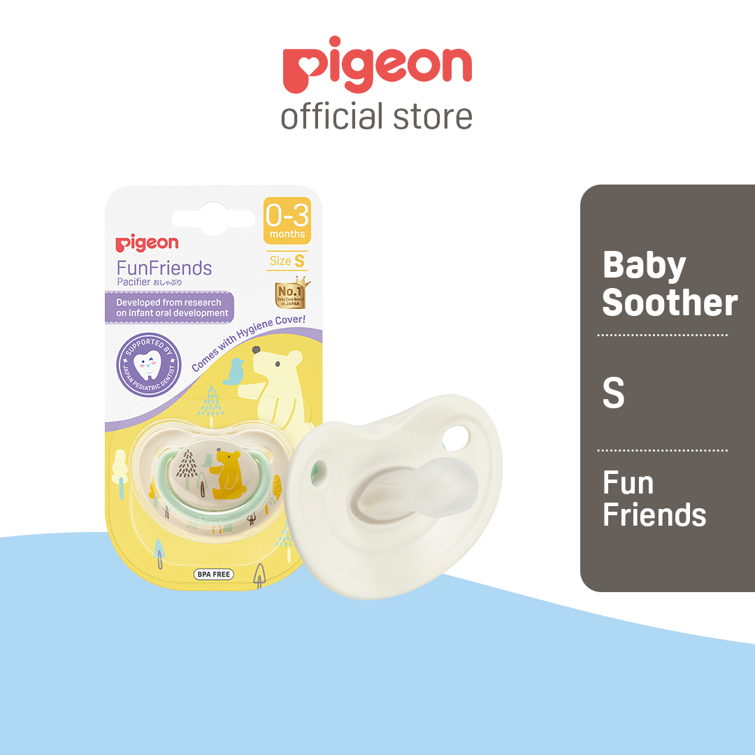 PIGEON FunFriends Pacifiers - Size S/M/L | Shopee Malaysia