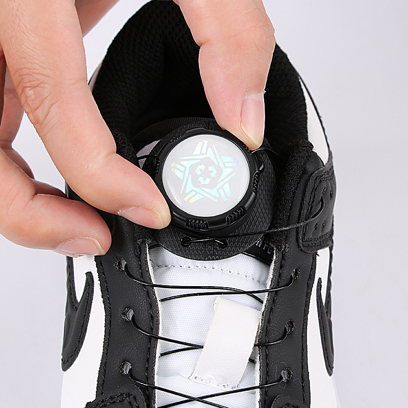 Rotating Shoelaces No Tie Shoe Laces Sport Sneaker Without Ties for Kid ...
