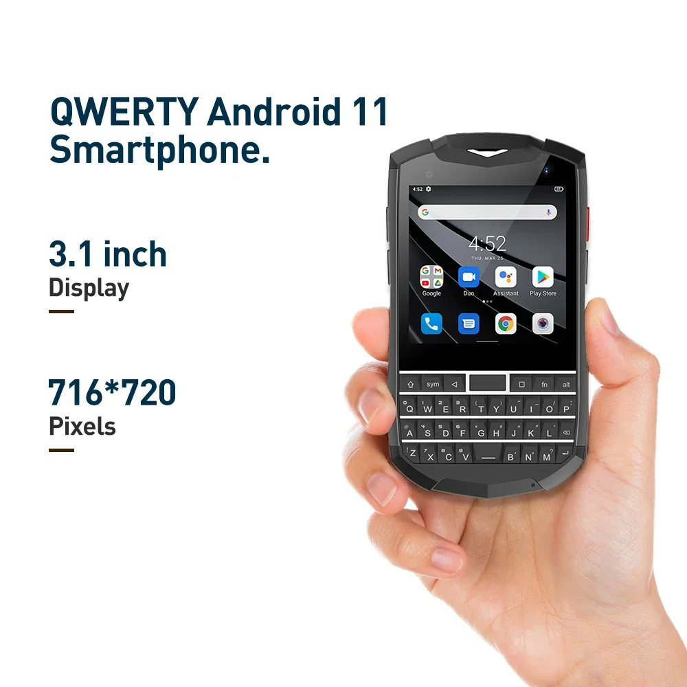 Unihertz Titan Pocket QWERTY Keyboard Portable Smartphone Android 11 6GB+128GB 4000mAh Unlocked ...