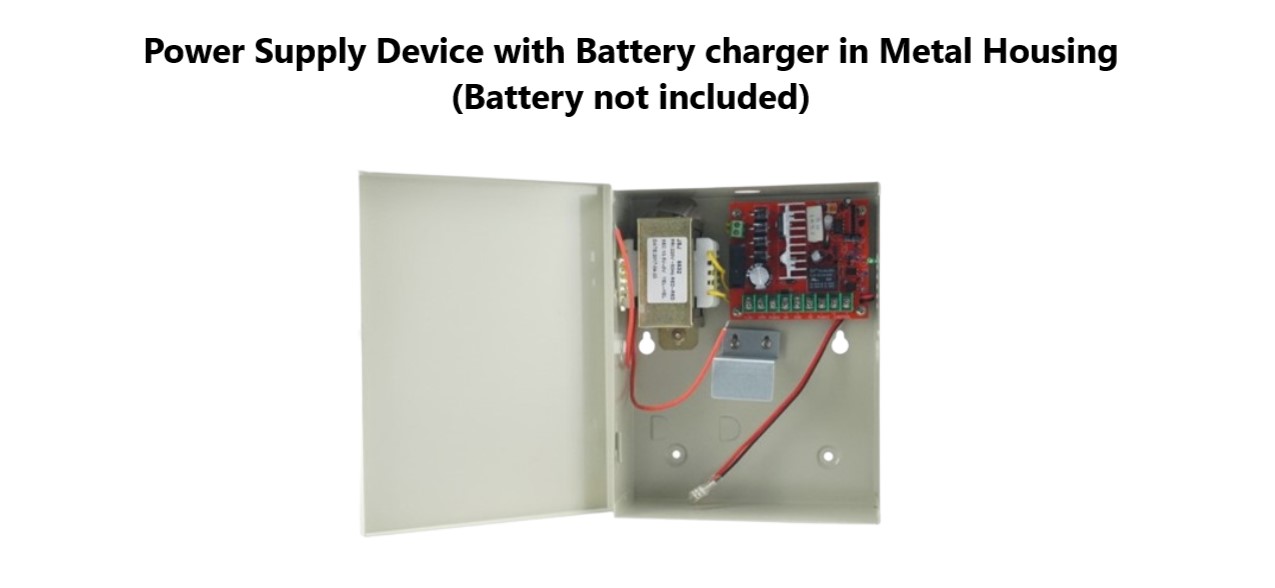 12V DC 5A Power Supply PSU Support Remote and Backup Battery Big ...