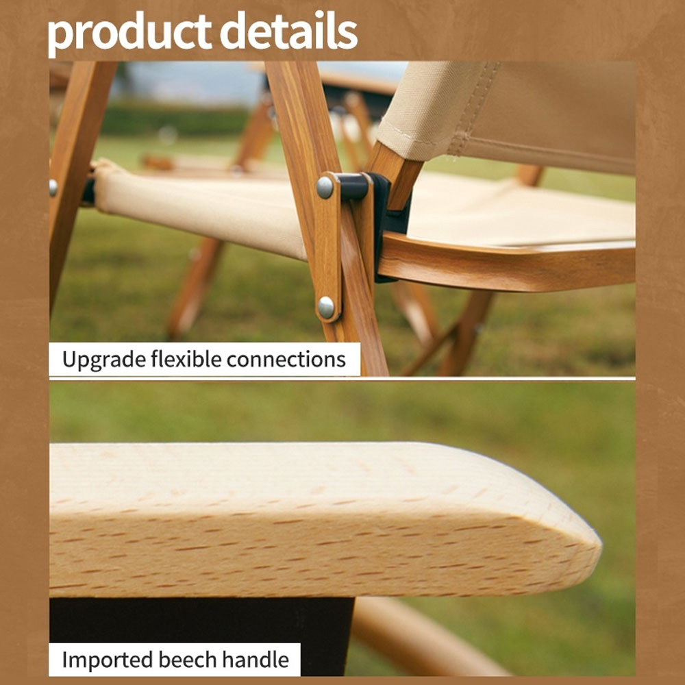 UtanKing™ Foldable Kermit Chair Camping Outdoor Beach Hiking Armrest ...