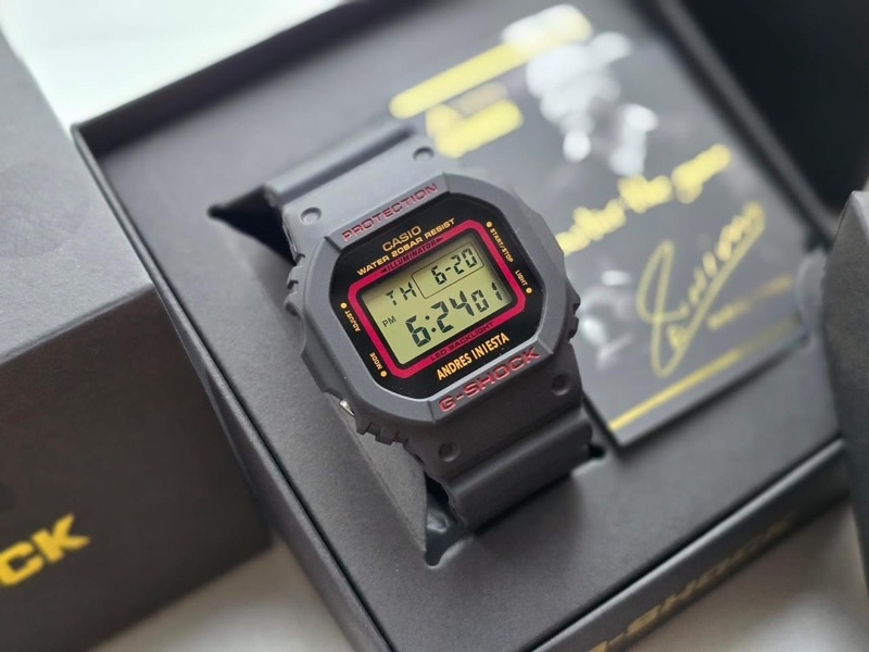 (LIMITED) CASIO G-SHOCK DW-5600AI-1 World-class professional football ...