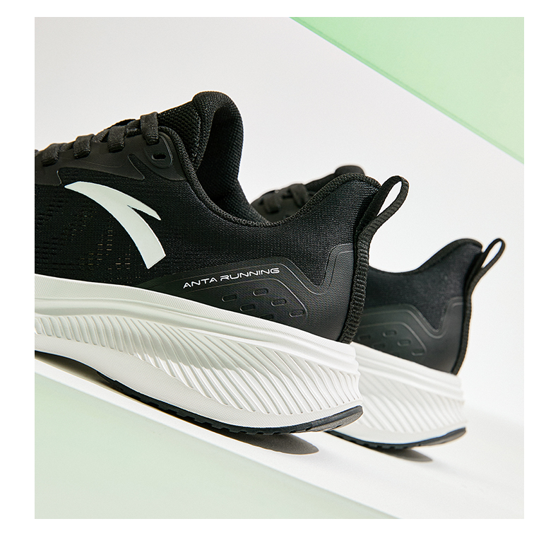 ANTA MEN Easy run Running Shoes 1124B5534-5- Black | Shopee Malaysia