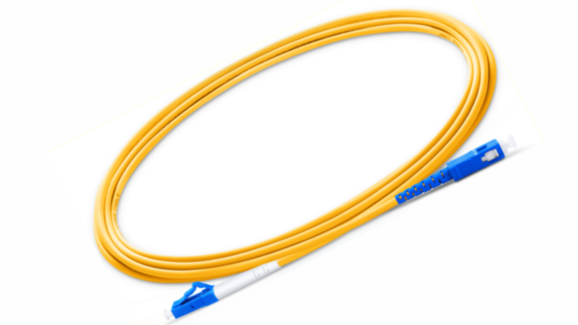 Simplex Single Mode Fiber Optic LC to SC LC-SC SC-LC 3m 3Meter Patch Cord Short Jump Cable SSM3 ...