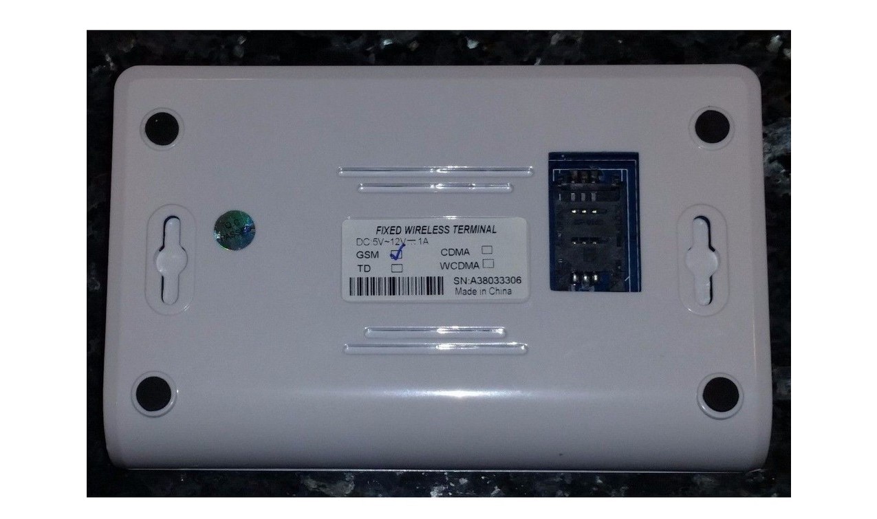 Wired Burglar Alarm GSM SIM Card Dialer Terminal Module Suit Alarm ...