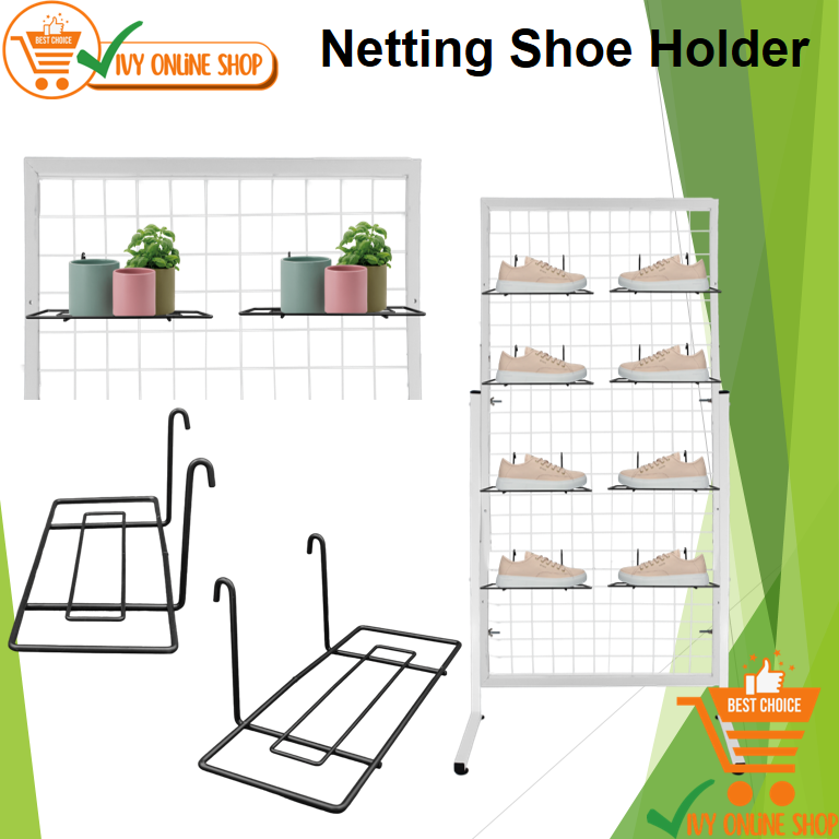 Netting Shoes Holder Acessories / Netting Shoes Net / Wire Mesh Display ...