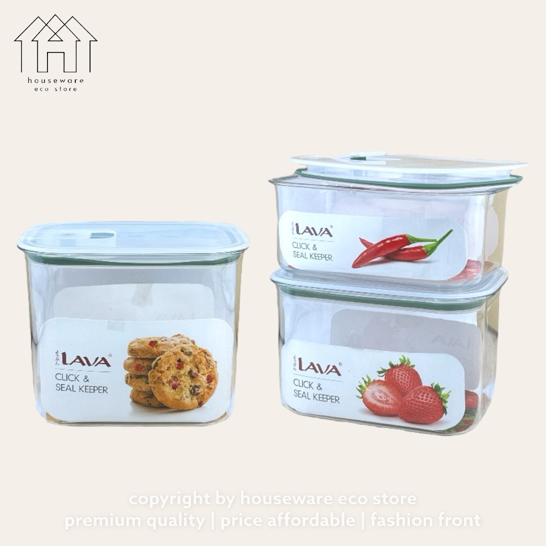 Lava Air Tight Multipurpose Container Storage | Click & Seal Keeper ...